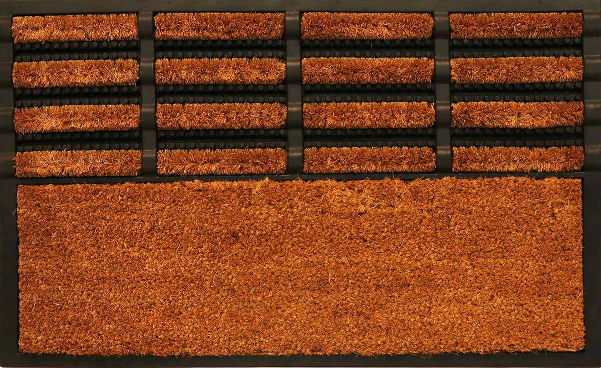 Coir & Rubber Scraper Mat 2×3 | Heavy-Duty Entryway Mat – Area Rug Co.