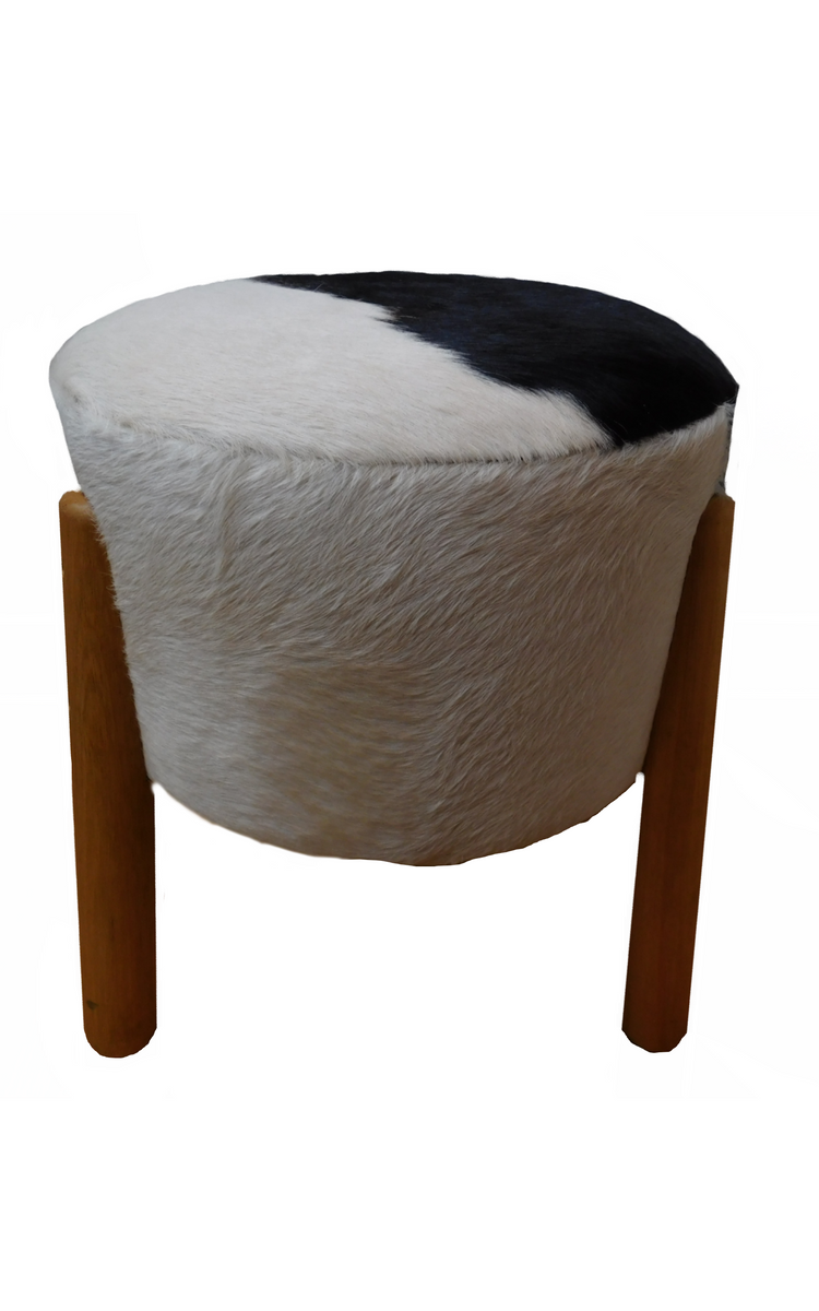Leather Hide Stool 30 – Area Rug Co.